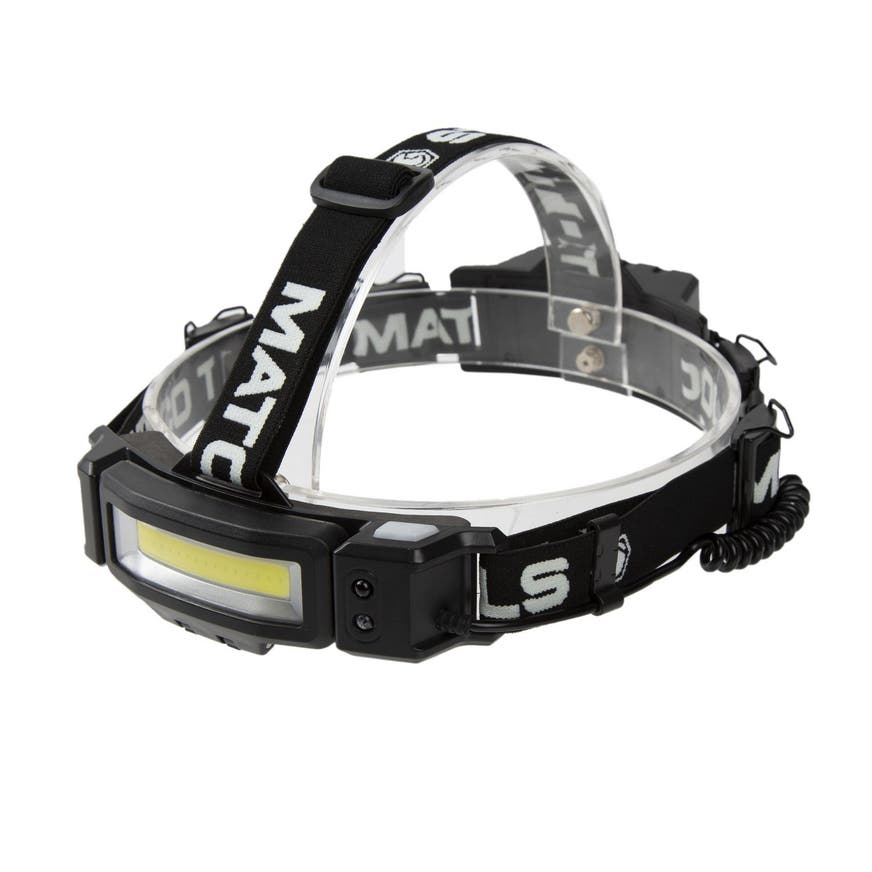 SLIM PROFILE RECHARGEABLE COB LED HEADLAMP MHLMA | Matco Tools