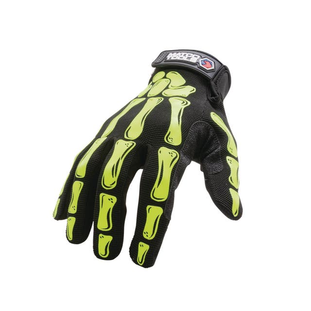 SKELETON GLOVES GLOW-IN-THE-DARK - LARGE MATSKELWL | Matco Tools