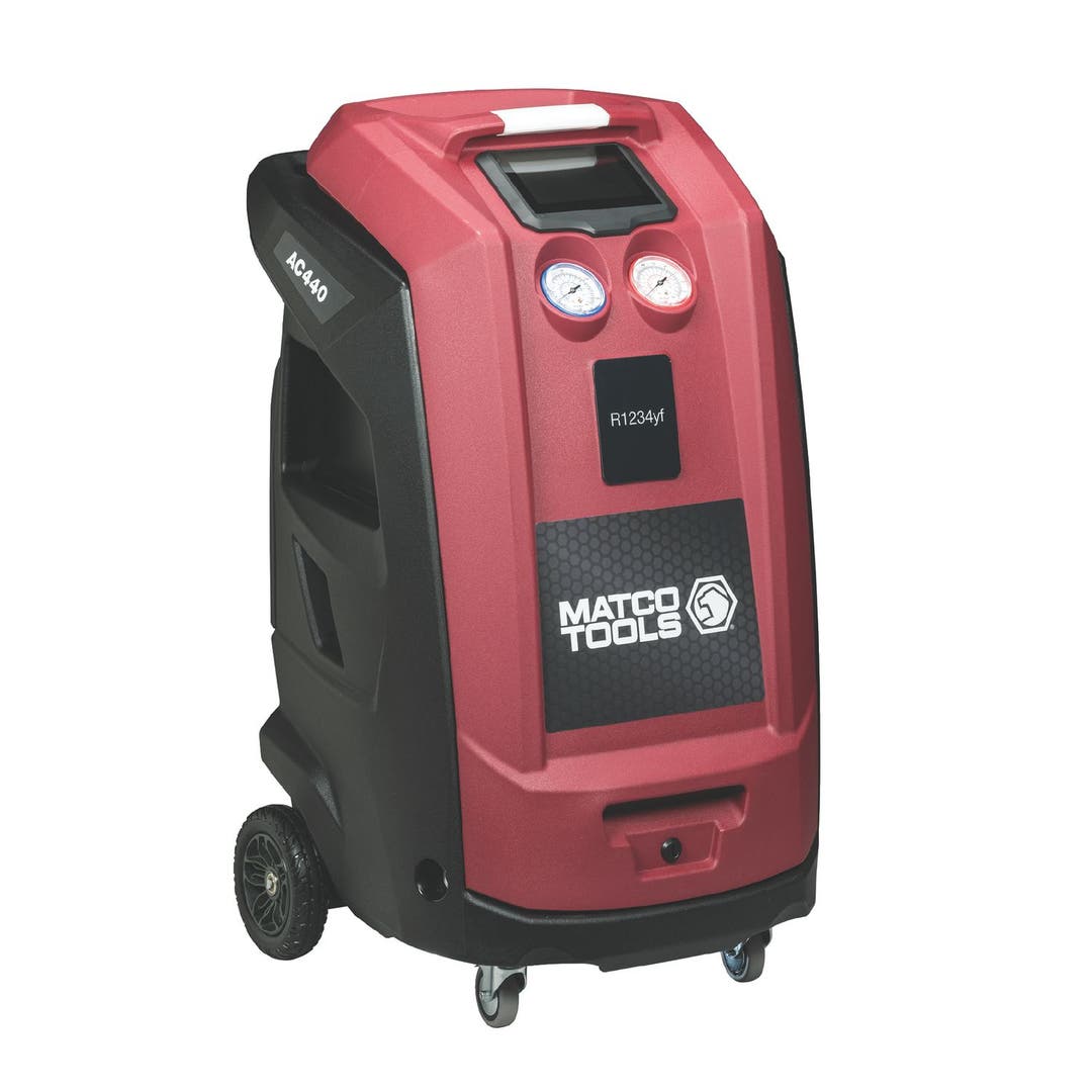 R-1234YF TOUCHSCREEN AUTOMATIC RECOVERY MACHINE AC440 | Matco Tools
