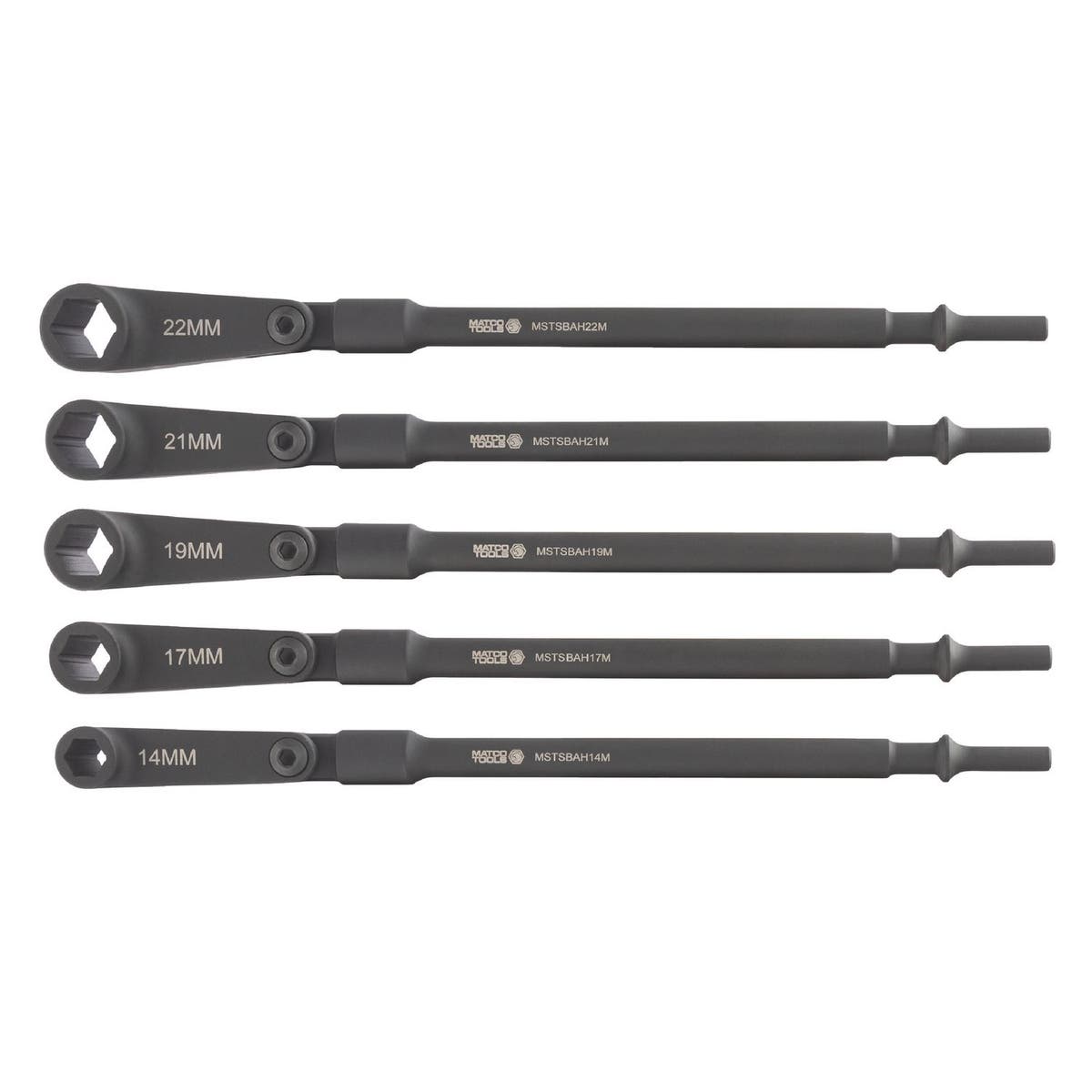5 PIECE AIR HAMMER SOCKET SLEDGE SET MSTSBAHM5R | Matco Tools