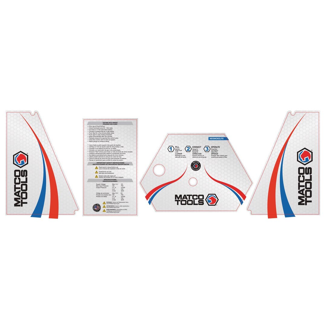 DIAGNOSTIC SMOKE MACHINE MDSMOKELITE | Matco Tools