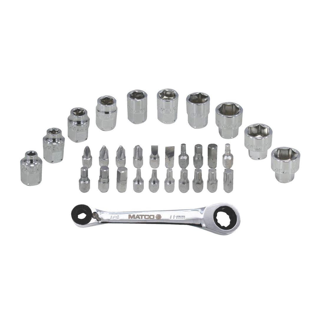 31 PIECE LOW PROFILE MECHANIC TOOL SET - ORANGE SBIT31O | Matco Tools