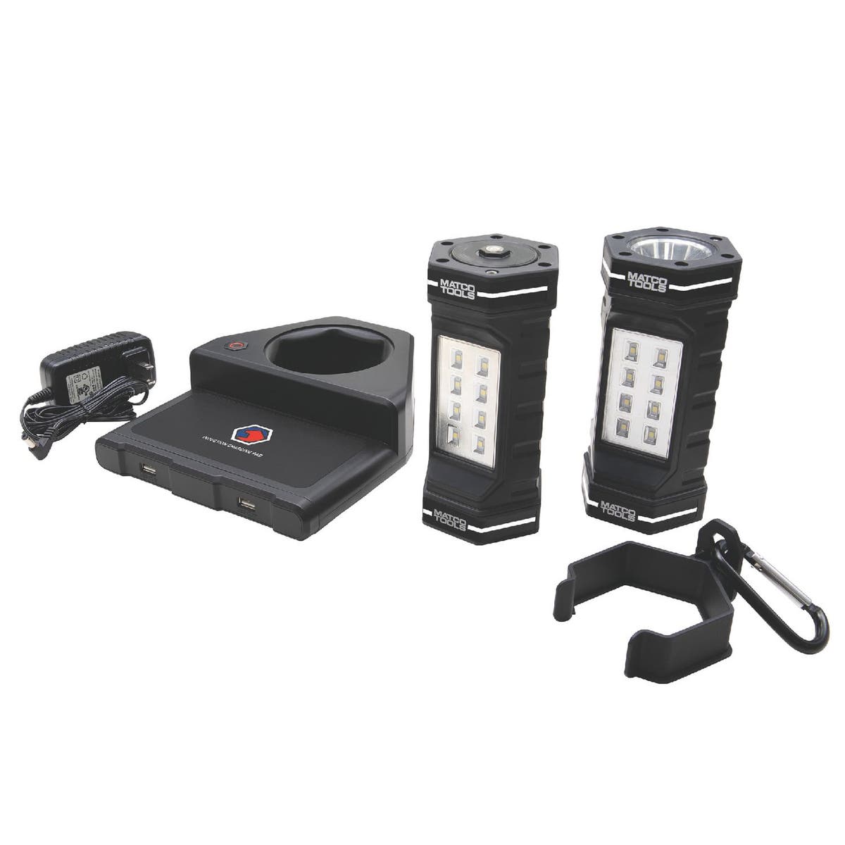 TWIN LIGHT WORK LIGHT WITH INDUCTION CHARGING PAD MWLTL | Matco Tools