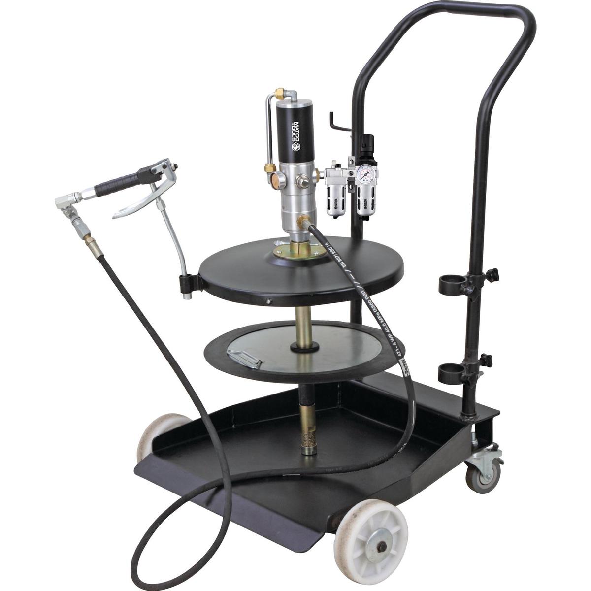 TROLLEY MOUNTED GREASE PUMP KIT - 120 LBS. APGP120 | Matco Tools