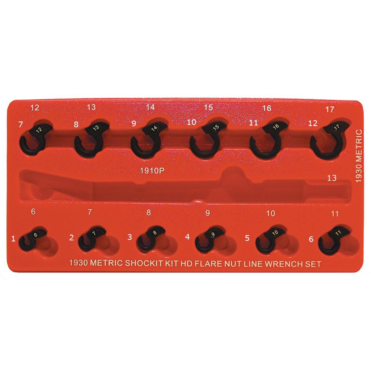 12 PIECE METRIC SHOCKIT LINE WRENCH SET LT1930 | Matco Tools