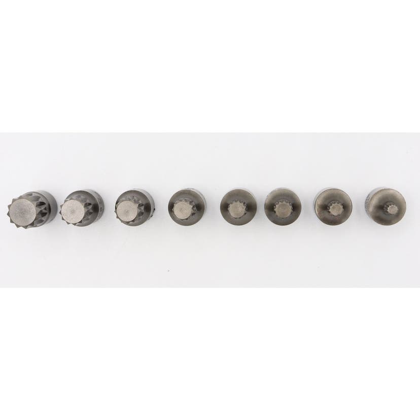 8 PIECE 1/4" DRIVE STUBBY TRIPLE SQUARE SET SAX8 | Matco Tools