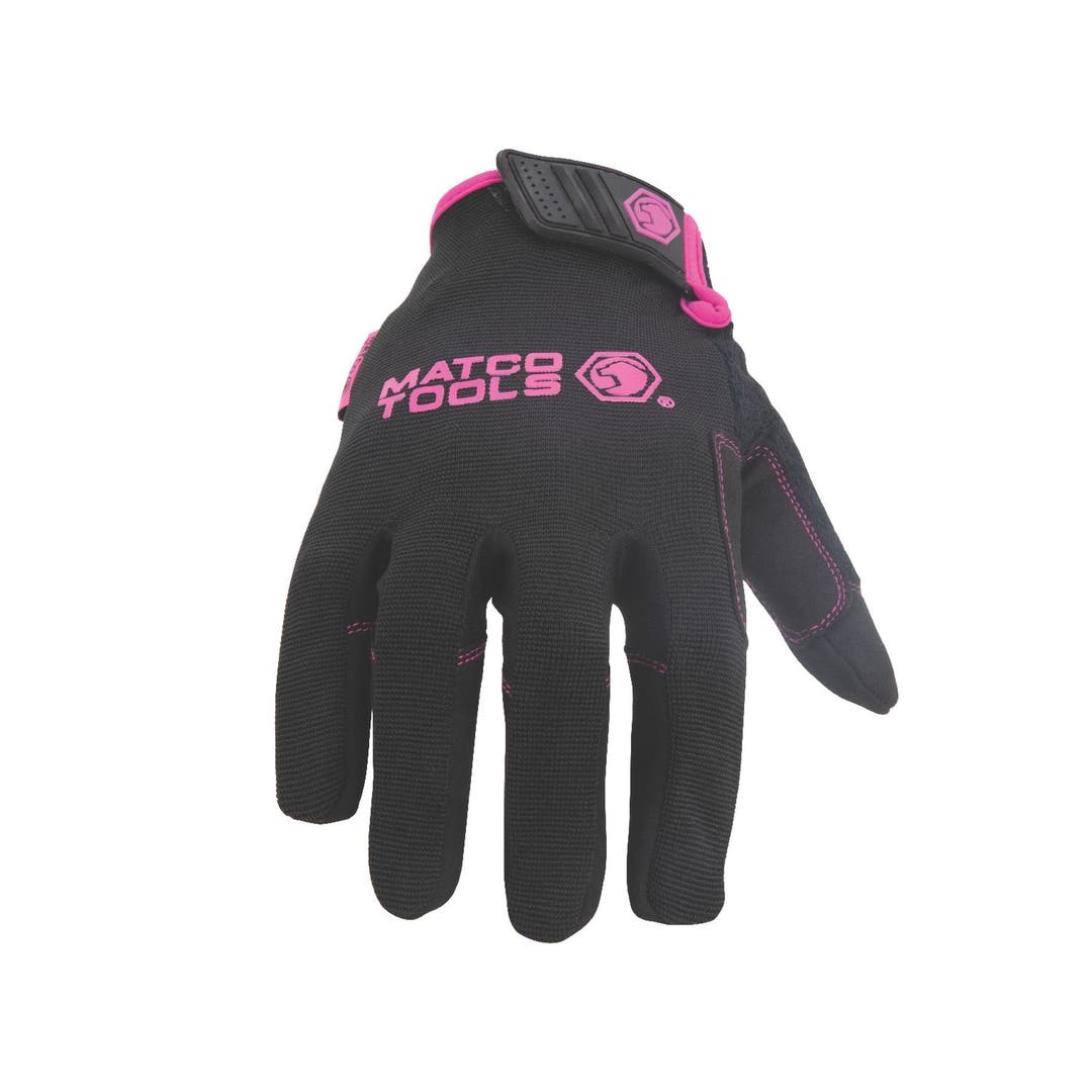 TOUCHSCREEN-COMPATIBLE GLOVES PINK - MEDIUM MATMGTSPM | Matco Tools