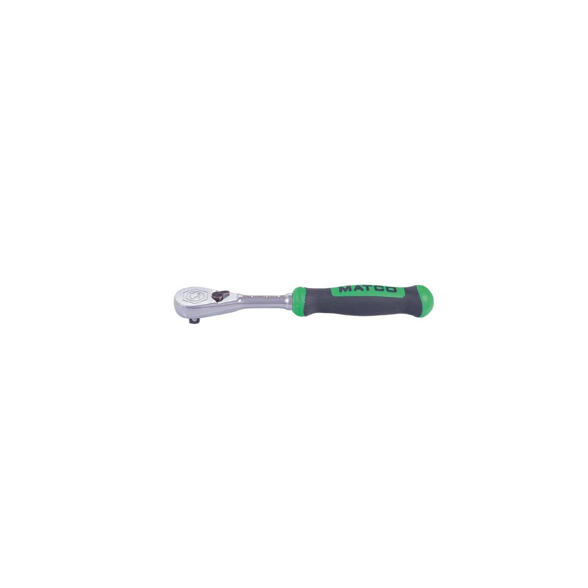 1/4" DRIVE 6-1/2" EIGHTY8 TOOTH FIXED RATCHET WITH ERGO HANDLE - GREEN ...