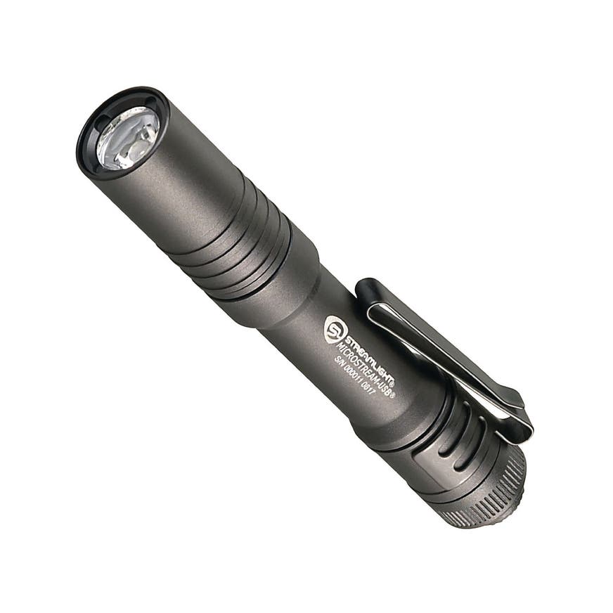 STREAMLIGHT MICROSTREAM RECHARGEABLE FLASHLIGHT-BLACK M95291 | Matco Tools