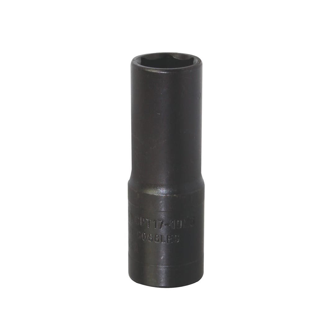 1/2" DRIVE 17MM X 19MM METRIC 6 POINT THIN WALL FLIP SOCKET CPT17-19M6 ...