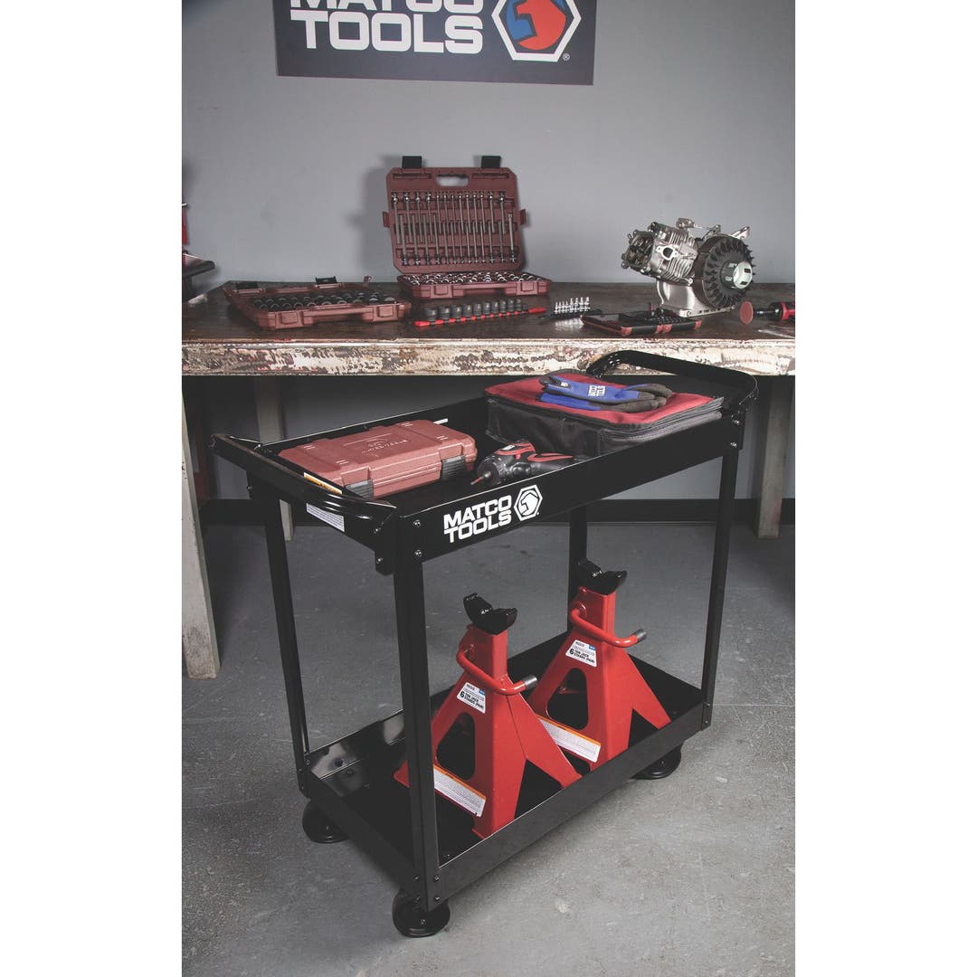 38” x 16” CART0D SERVICE CART (BLACK) CART0D-BK | Matco Tools