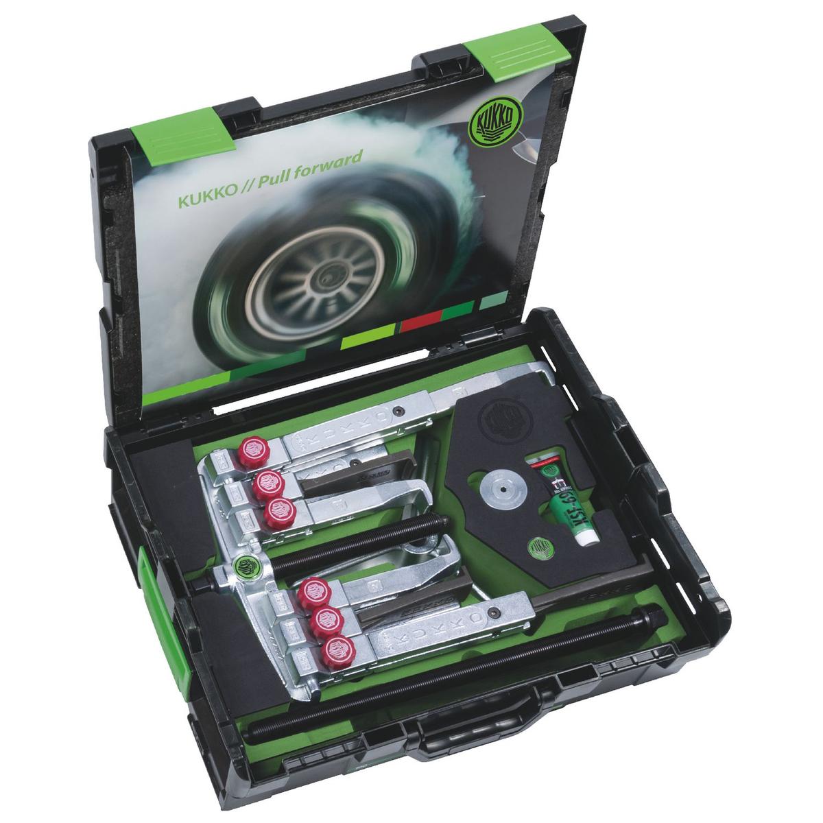 LARGE UNIVERSAL 2 AND 3 JAW PULLER SET WITH NARROW AND STANDARD QUICK ...