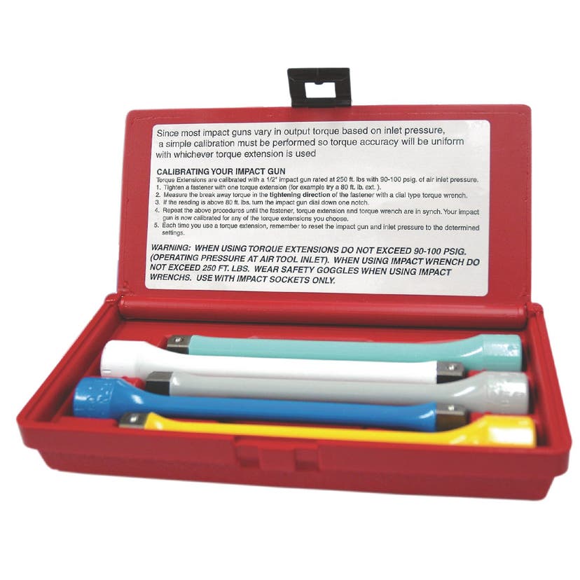 5 PIECE 1/2" DRIVE TORQUE EXTENSION SET WTK5500 | Matco Tools