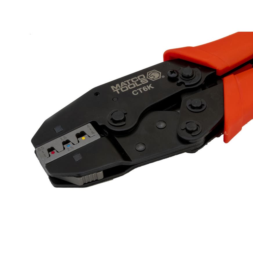 INTERCHANGEABLE CRIMPING TOOL KIT WITH 6 INTERCHANGEABLE DIES CT6K ...