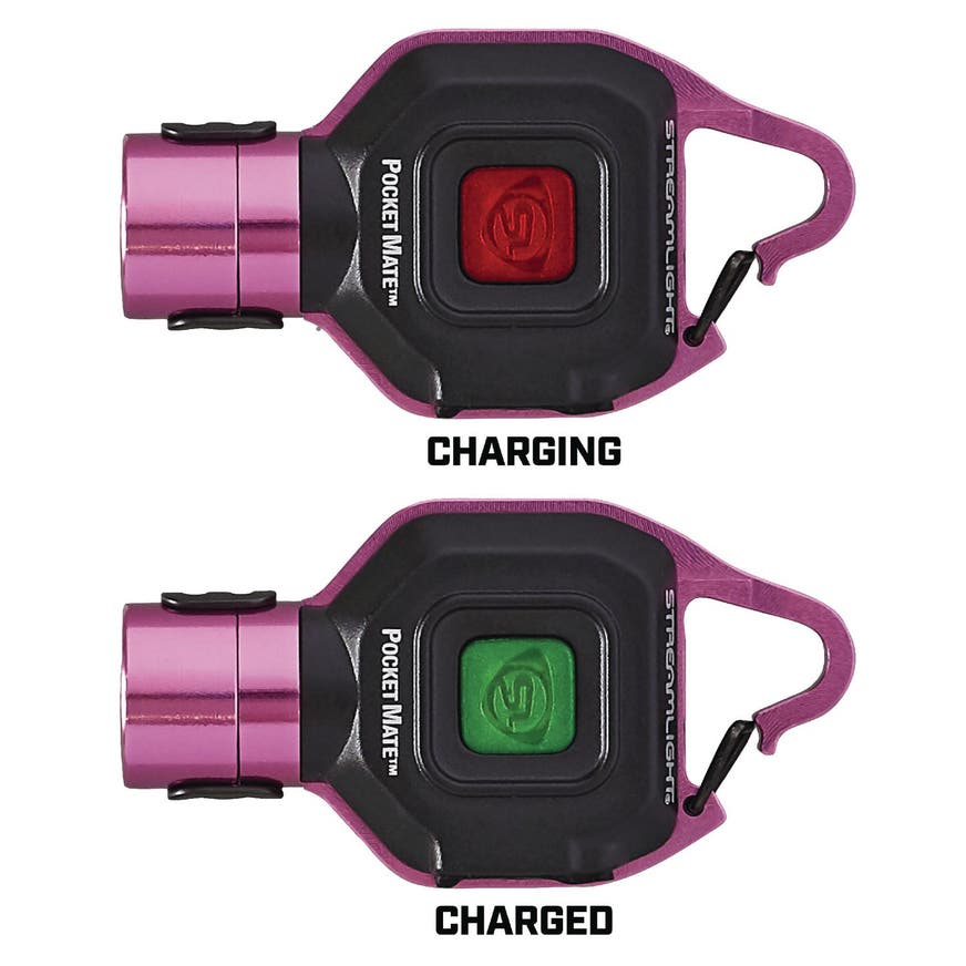 STREAMLIGHT POCKET MATE 325 LUMENS USB WITH USB CORD-PINK M73303 ...