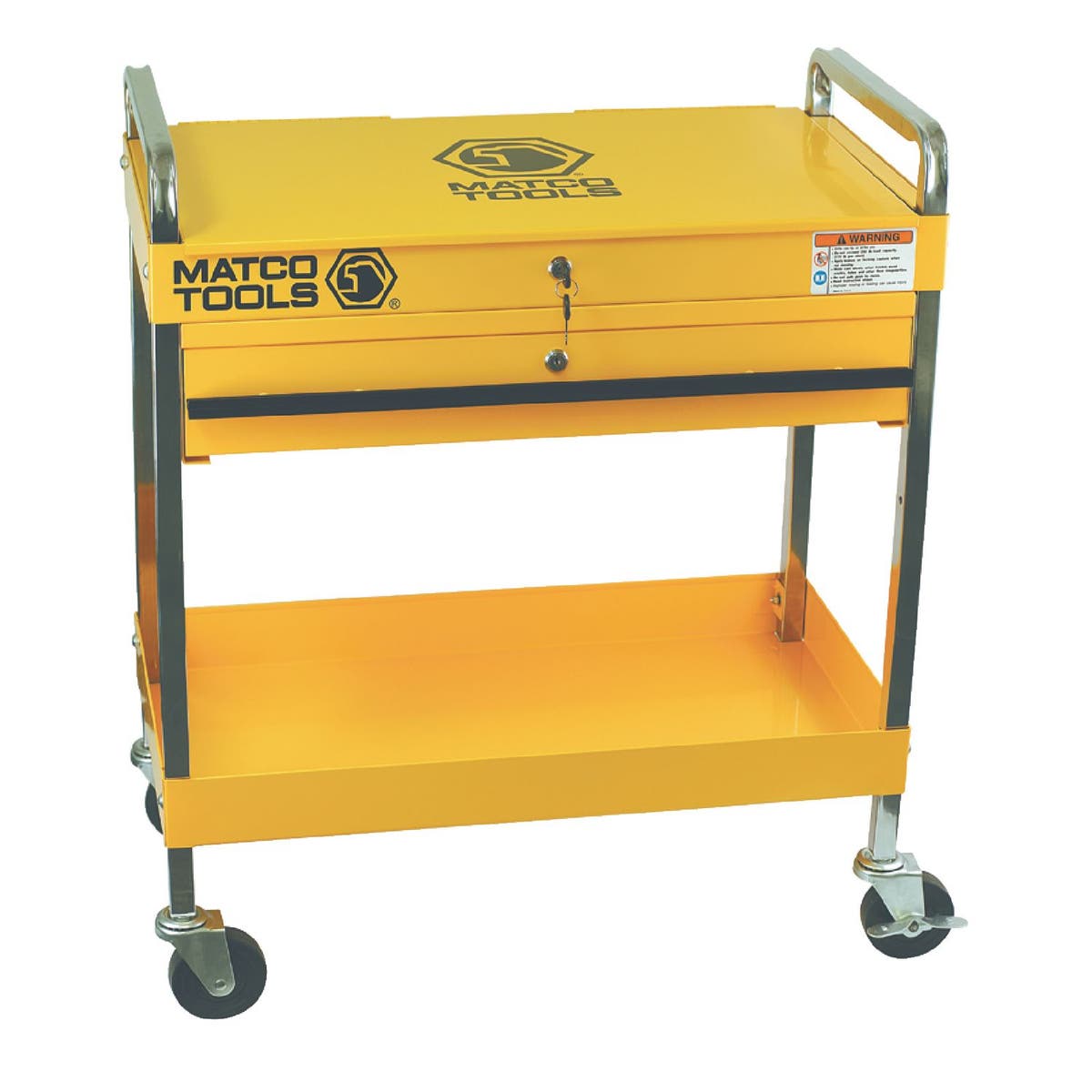 30” x 17” SP8230 SERVICE CART (YELLOW/BLACK) SP8230Y | Matco Tools