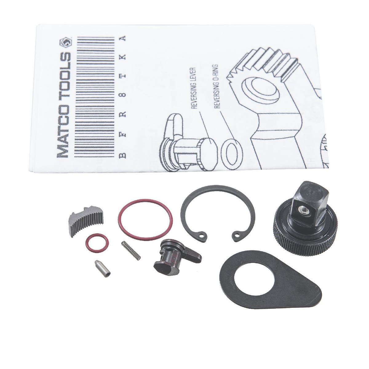 3/8" DRIVE 12-1/2" EIGHTY8 TOOTH BLACK CHROME LOCKING FLEX RATCHET WITH ...