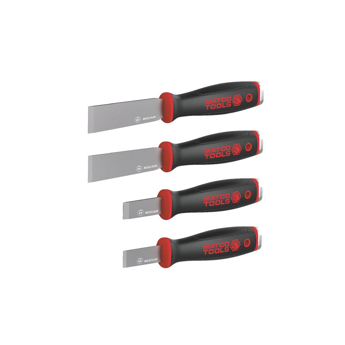 STRIKING SCRAPER SET - RED MSSC4R | Matco Tools