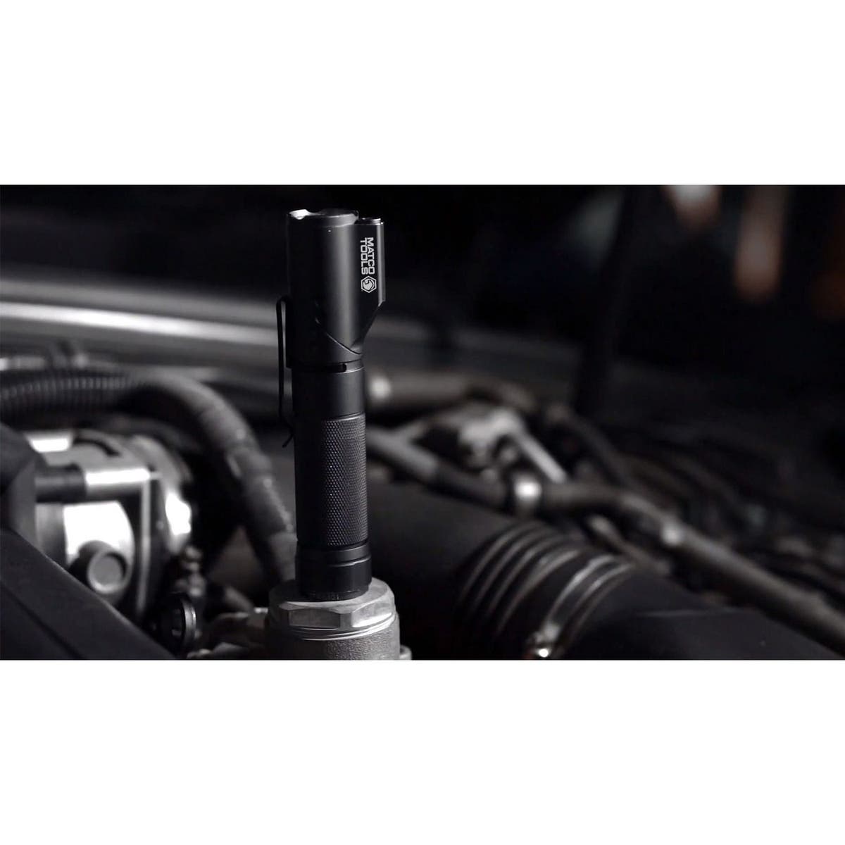 10W LED RECHARGEABLE FLASHLIGHT WITH UV AND LASER MRH300A | Matco Tools