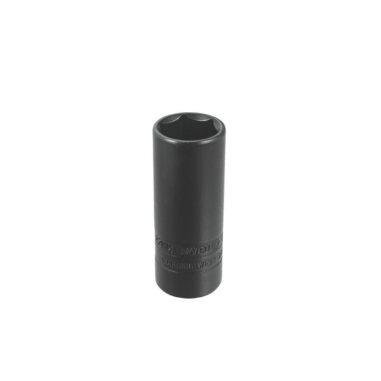 1/2" DRIVE 22MM METRIC 6 POINT DEEP THIN WHEEL LUG SOCKET CDPT22M6 ...