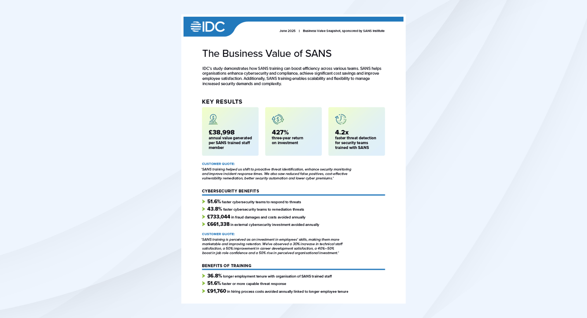 The ROI Case for SANS: How Cybersecurity Training Pays for Itself ...