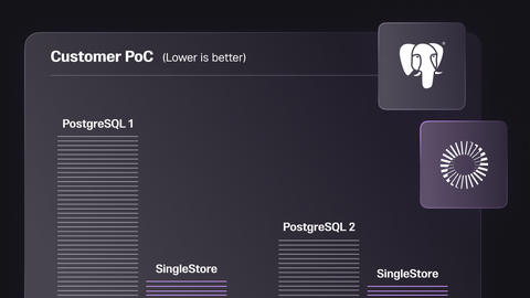Upgrade to SingleStore: Fast, Scalable MySQL/PostgreSQL Alternative