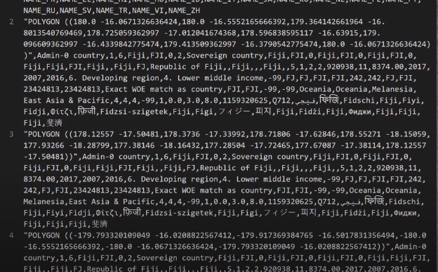 Loading Geospatial Data into SingleStore Helios · SingleStore Documentation