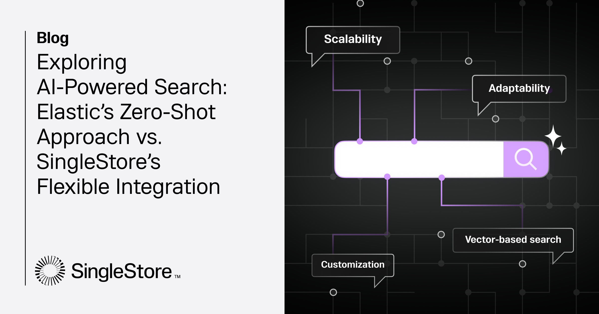 Exploring AI-Powered Search: Elastic's Zero-Shot Approach vs. SingleStore's Flexible Integration