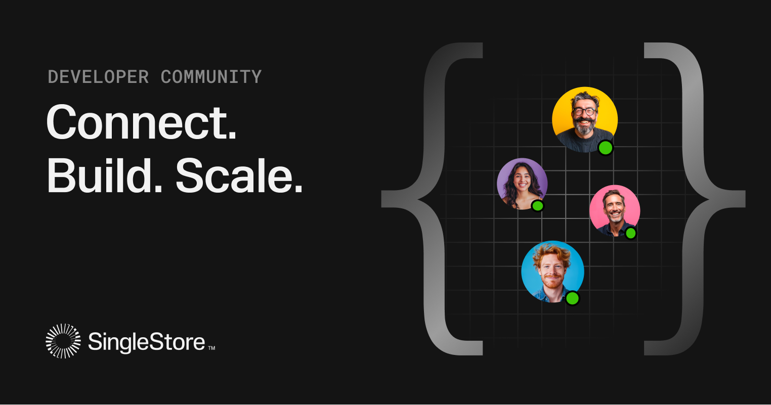 Developer Community | SingleStore