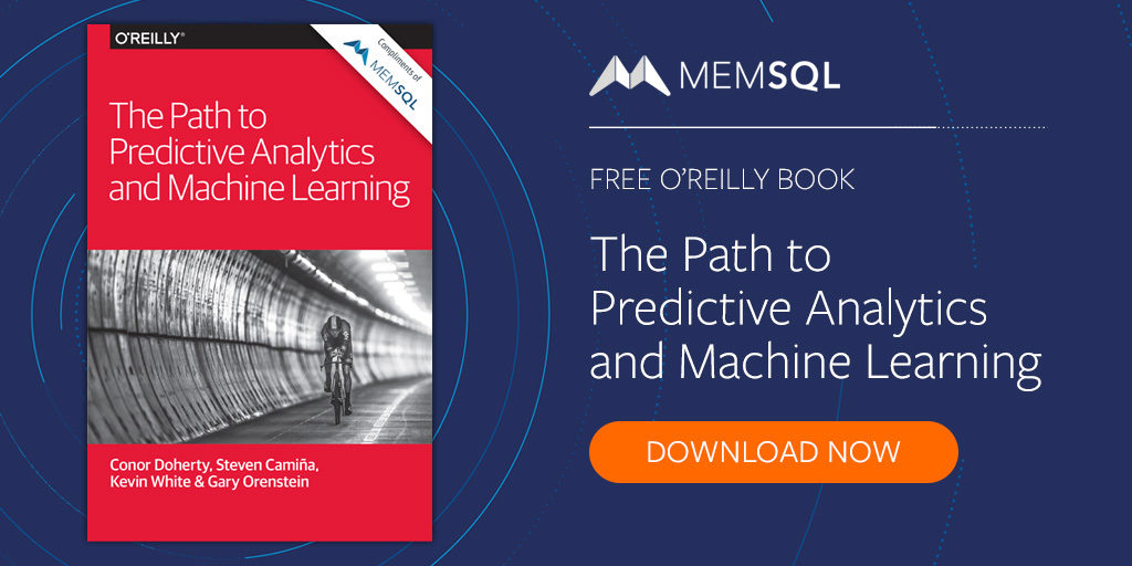 The Path to Predictive Analytics and Machine Learning – Free O’REILLY Book