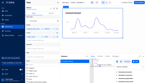 Embedded Real-Time Analytics with Explo and SingleStore