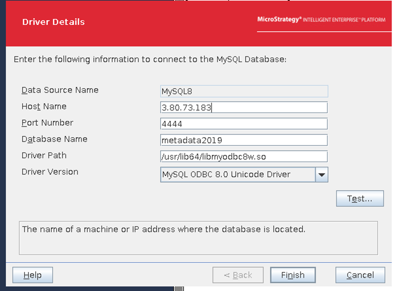 Connect with MicroStrategy · SingleStore Documentation