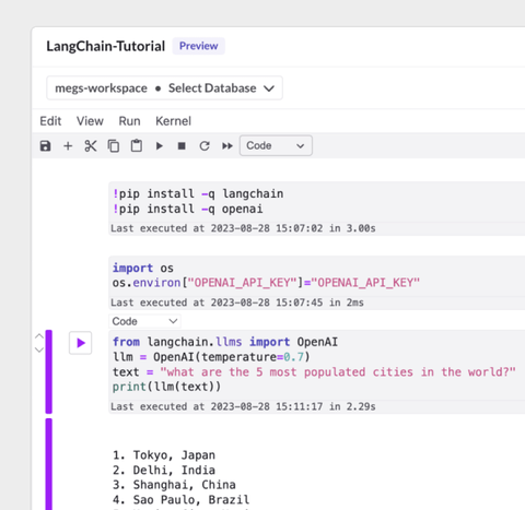 A Beginner's Guide to LangChain | Build Real-Time AI Applications with SingleStore + LangChain