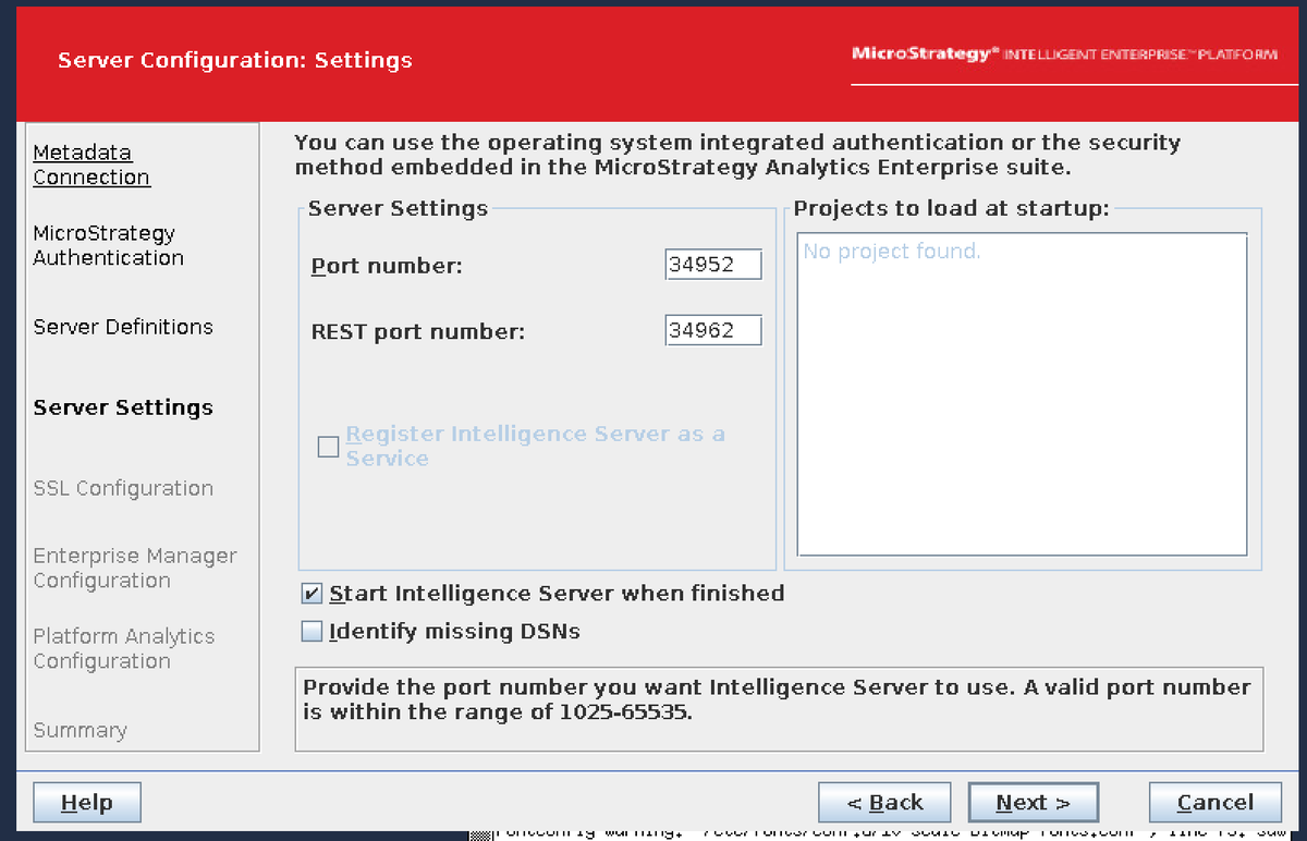 Connect with MicroStrategy · SingleStore Documentation