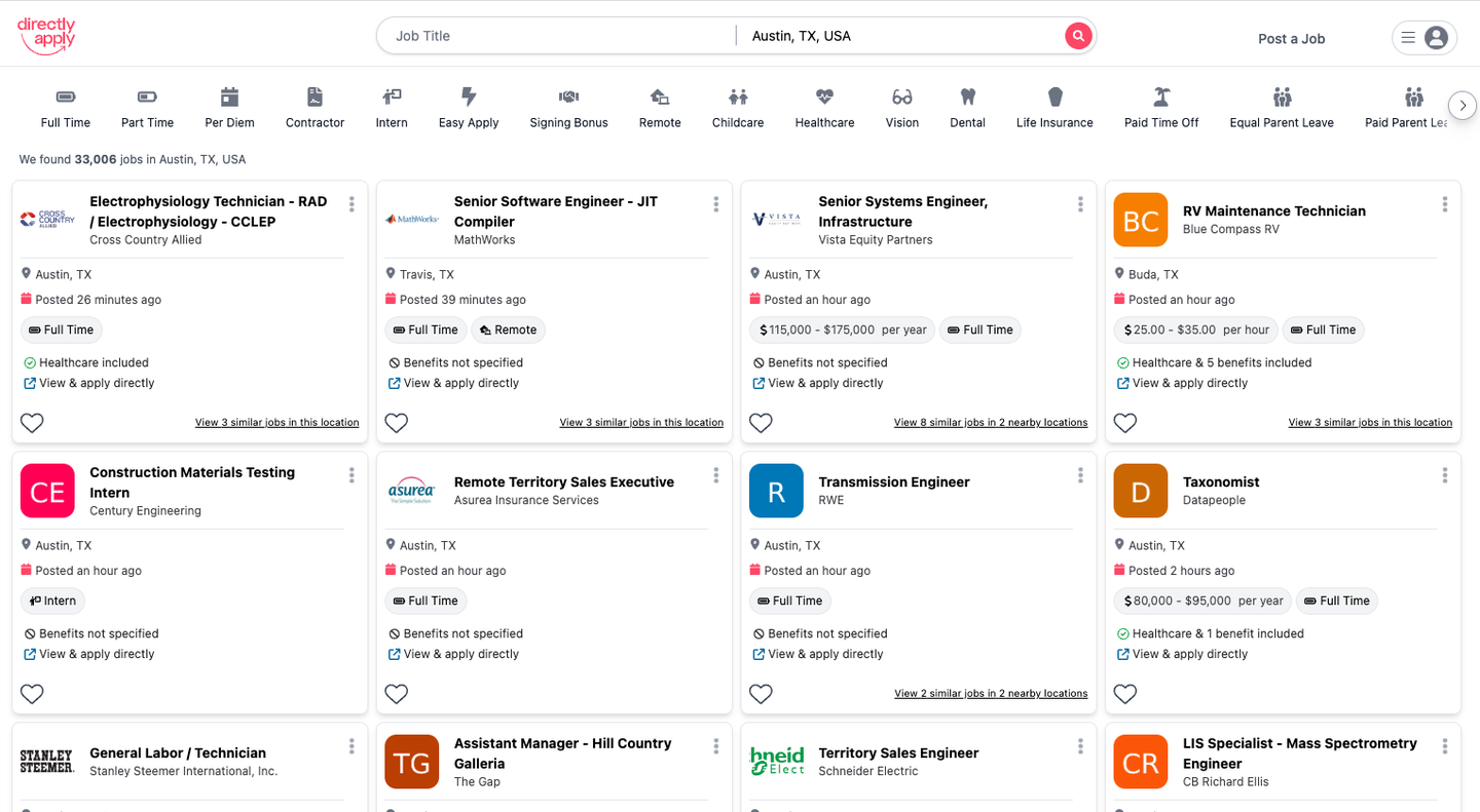 DirectlyApply Saves $100K/Year while Helping Job Seekers Find Opportunities 400X Faster with ...