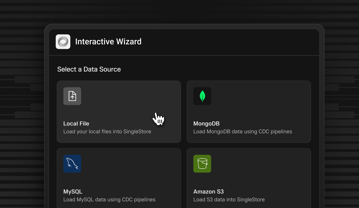 Announcing an Easy Data Loading Experience Through UI in SingleStore Helios®