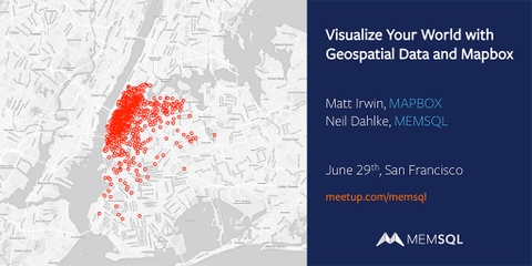 Geospatial Data Meetup with Mapbox