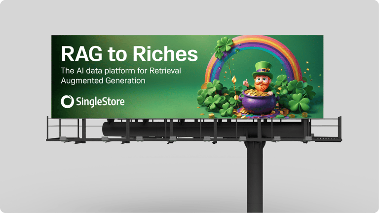 SingleStore Billboards: Sky-High Stories