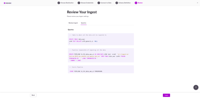 How to Load CSV/JSON Files Into SingleStoreDB With the Portal UI
