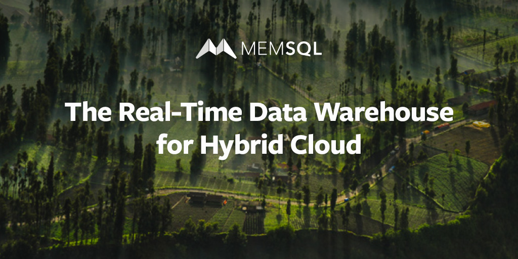 The Real-Time Data Warehouse for Hybrid Cloud