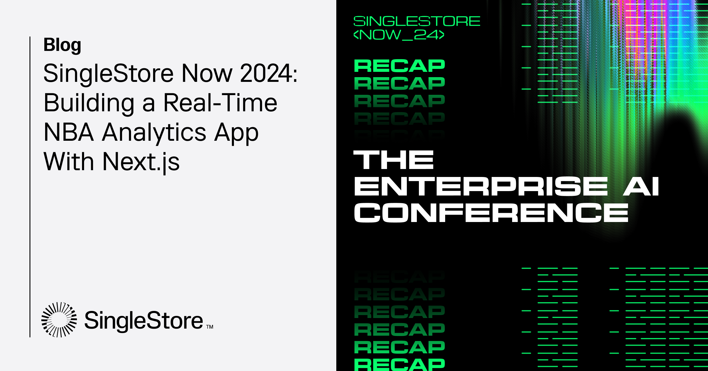 SingleStore Now 2024: Building a Real-Time NBA Analytics App With Next.js
