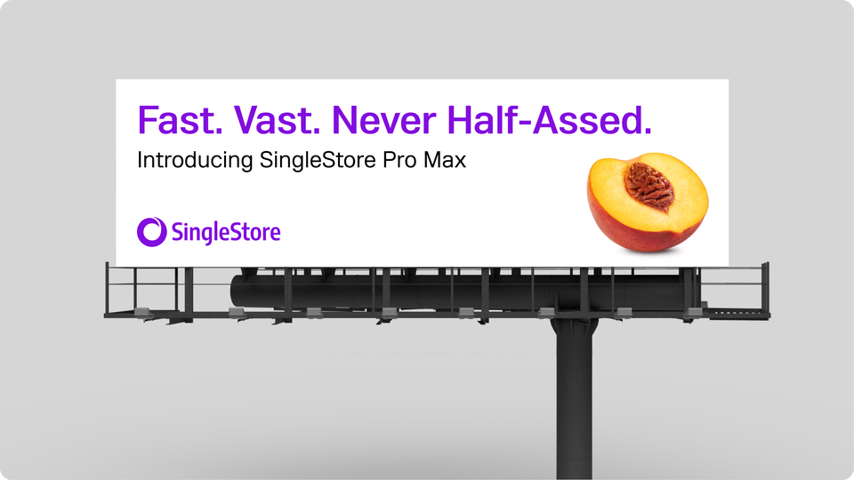 SingleStore Billboards: Sky-High Stories