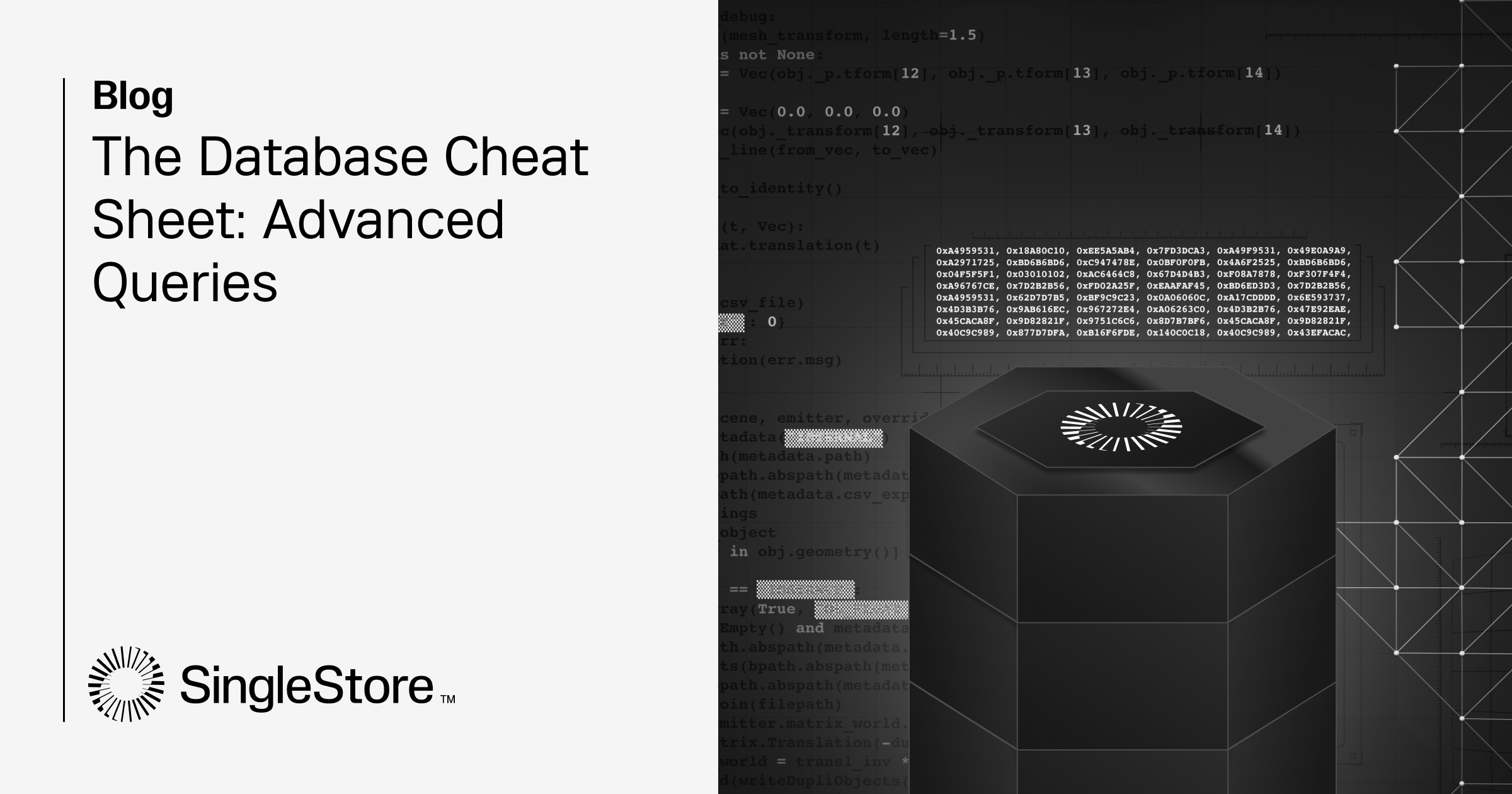 The Database Cheatsheet: Advanced Queries
