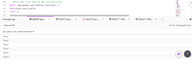 The Json Playground In Singlestoredb