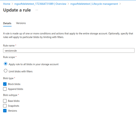 Lessons Learned From Using Azure Versioning and Soft-Delete