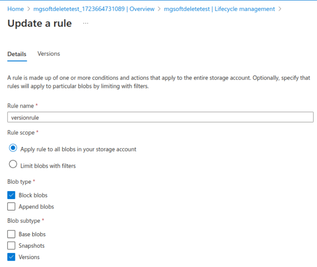 Lessons Learned From Using Azure Versioning and Soft-Delete