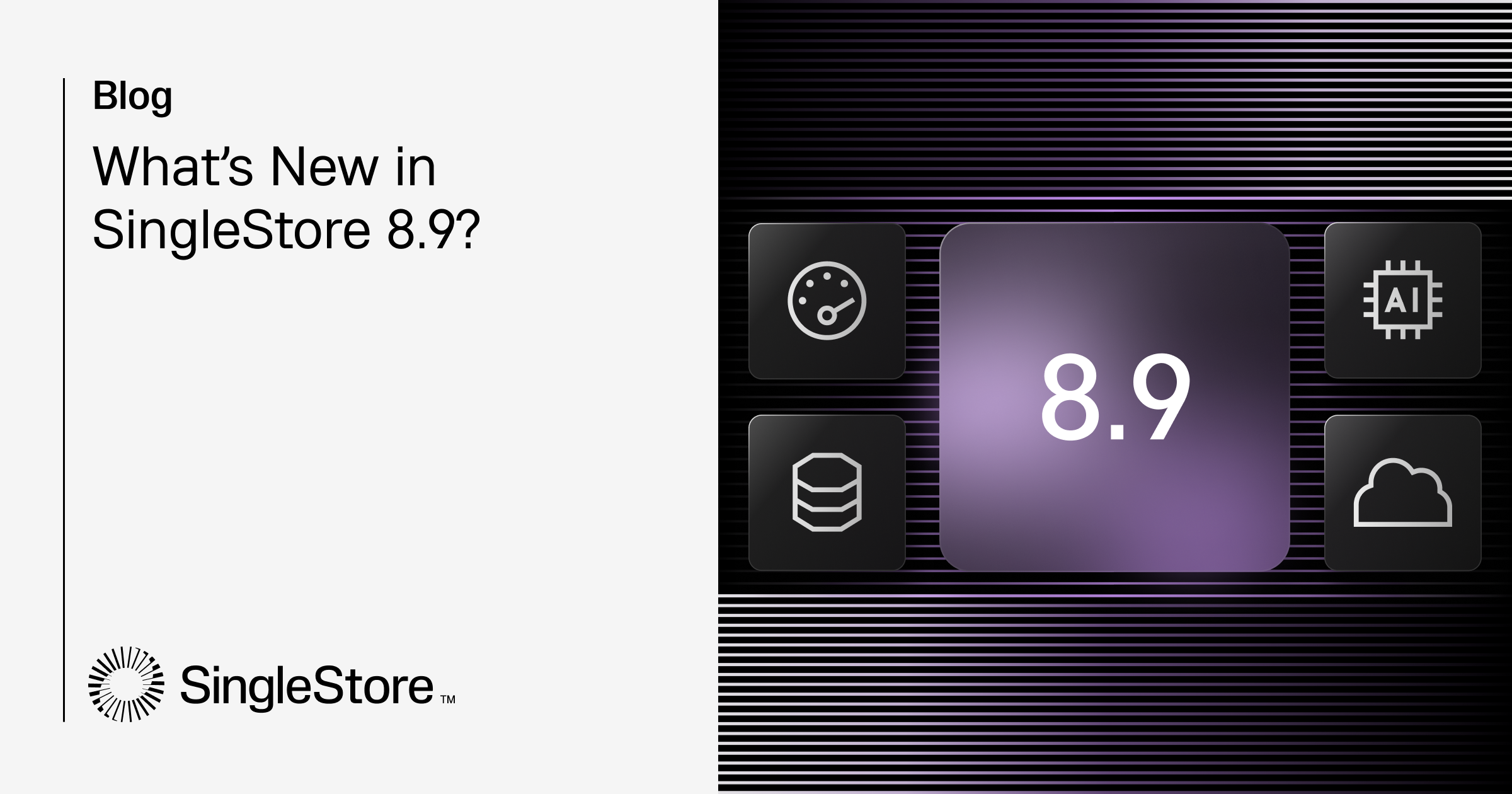 What’s New in SingleStore 8.9?