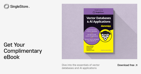 Vector Databases & AI Applications for Dummies® | SingleStore