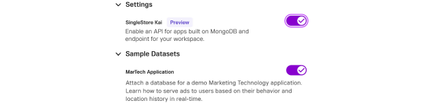Getting Started with SingleStoreDB Cloud