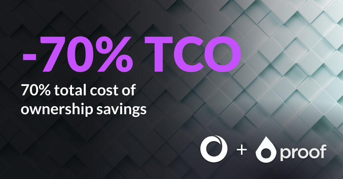 Proof Trading Reduces TCO 70% and Creates High-Performance, High ...